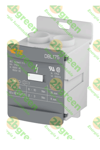 Bloque de Distribucion ENTRELEC DE ABB DBL175